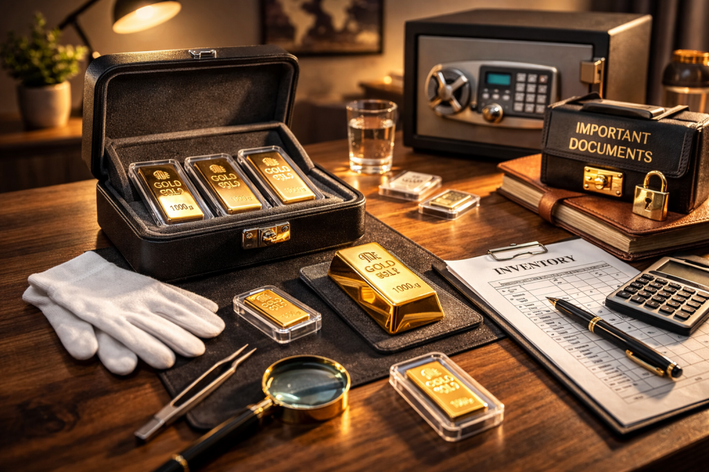 How to Store Bars So They Keep Their Best Value - Saskatoon Gold Buyers LTD